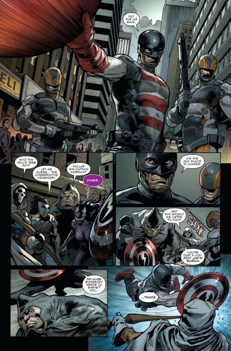 Agente Americano é o novo líder dos Thunderbolts nos quadrinhos - MobDica