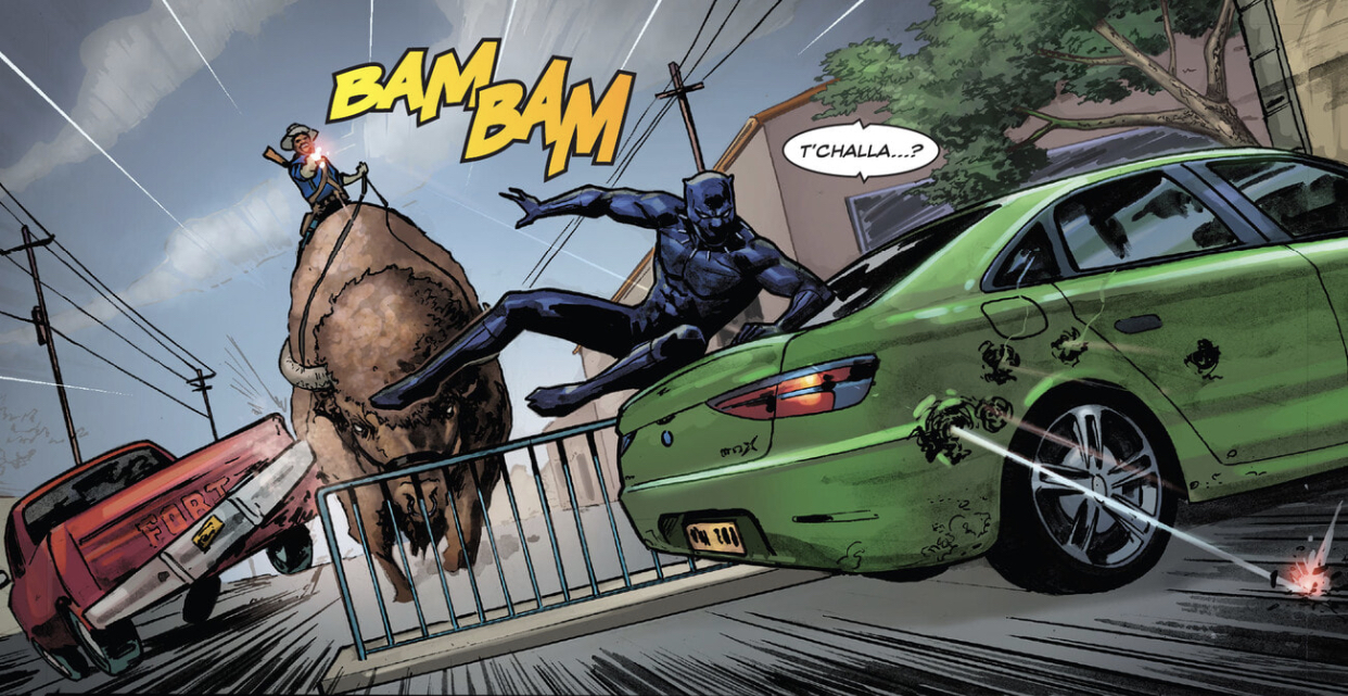 HQ do Pantera Negra trouxe um Buffalo Soldier para o universo de T ...