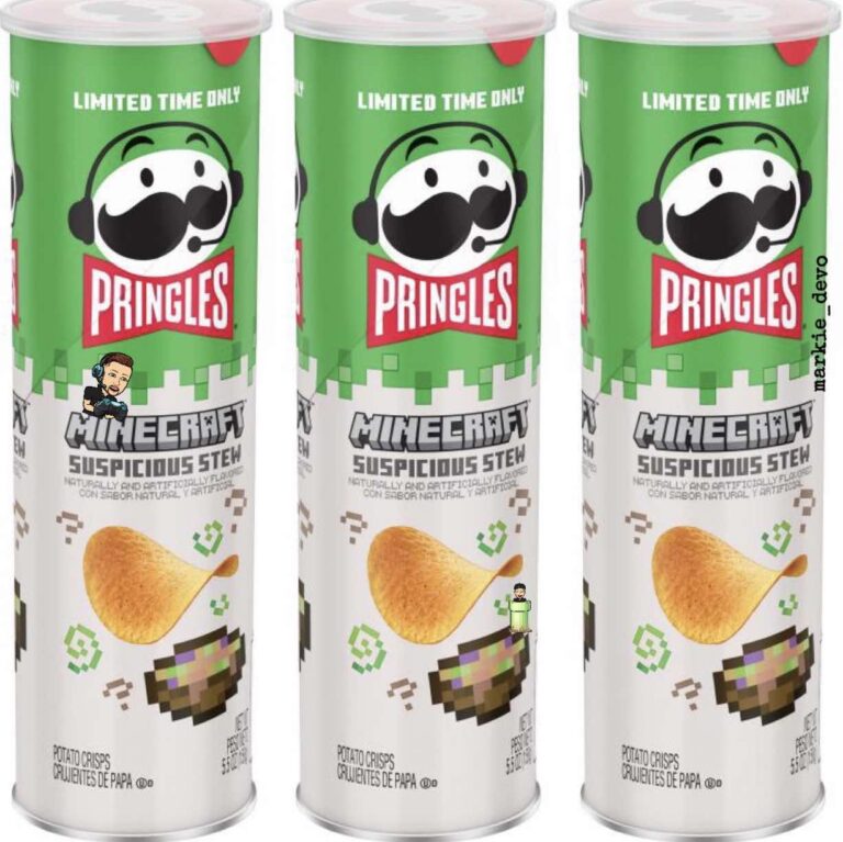 Pringles Minecraft é o novo sabor inspirado nesse famoso game - MobDica