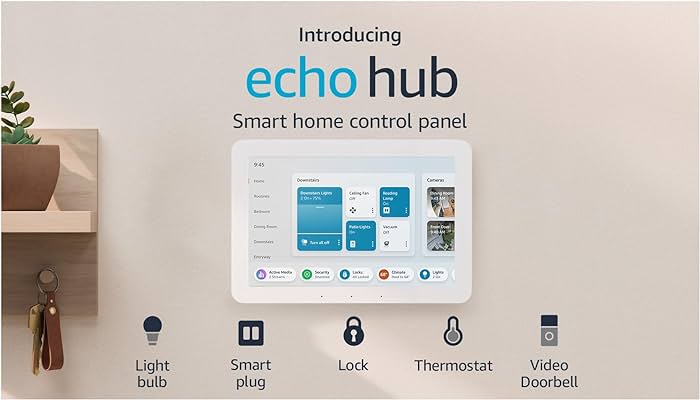 O Echo Hub é um painel de controle residencial inteligente - MobDica