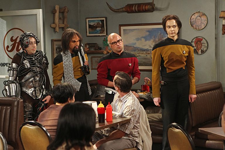 A aventura Trekker de Sheldon, Leonard, Raj e Howard
