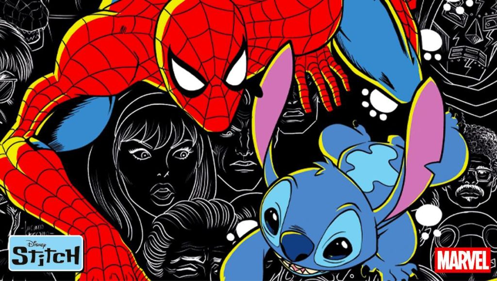 Stitch aparece em capas variantes do Universo Marvel